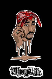 Tupac Shakur Poster for Room Wall Decoration, Size - 12 X 18 inches ...