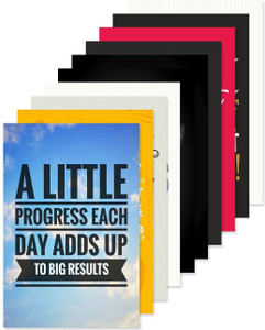 Quote and Motivational Poster Set of 10 (Size 45 x 30 cm )d70 Paper ...