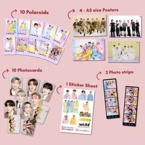 BTS Poster Combo Pack Of 4 Poster, 10 Photocards, 10 Polaroids, 1 ...