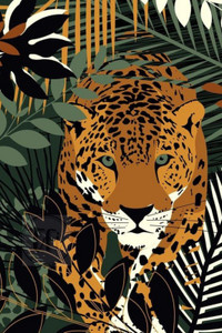 Jungle Theme Poster | Jungle Posters for Room | Unframed | With Self ...
