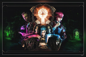 Arcane Animated Tv Series Matte Finish Poster P-12776 Paper Print - Animation & Cartoons posters ...