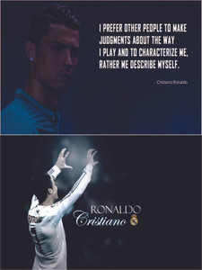 Relive Legendary Moments with Inspiring Cristiano Ronaldo Paper Posters ...