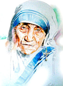 Poster Mother Teresa Classic Photo Series 3 (Large Print, 36x24 Inches ...