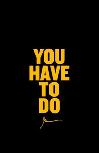Quotes & Motivation Poster 'You Have To Do' Paper Poster Printed (12 ...