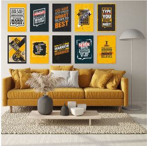 Motivational Poster Quotes Wall Design For Living Room Drawing Room ...