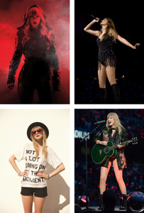 Set of 4 Taylor Swift Poster | HD Poster for Room decor (Size- A4 ...