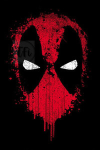 Superhero Deadpool Posters, Unframed, With Double Sided Tape Paper Print - Decorative posters in ...