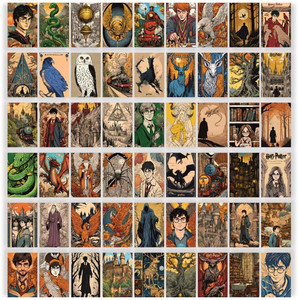 Harry potter Posters Wall Poster - Aesthetic Artwork Posters |Wall Art ...