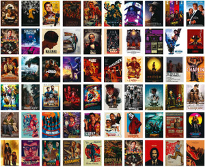 Wall Posters HOLLYWOOD MOVE 3 Posters COLLAGE KIT 250 GSM PREMIUM PAPER ...