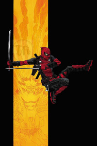 Superhero Deadpool Posters, Unframed, With Double Sided Tape Paper Print - Decorative posters in ...