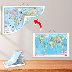 SMALL - 100 SOUTH AMERICA PHYSICAL OUTLINE MAP FOR SCHOOL and 2 IN 1 ...