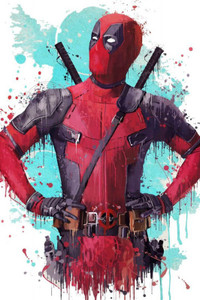 Superhero Deadpool Posters, Unframed, With Double Sided Tape Paper Print - Movies posters in ...