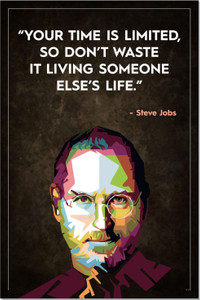 Steve Jobs Motivational Posters & Inspirational Quotes (12 x 18 ...