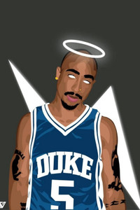 Tupac Shakur Poster for Room Wall Decoration, Size - 12 X 18 inches ...