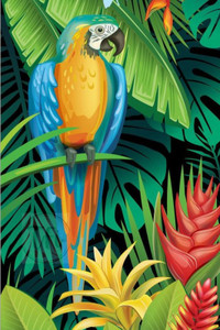 Jungle Theme Poster | Jungle Posters for Room | Unframed | With Self ...