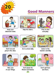 Good Manners. for a good direction of children educational poster ...