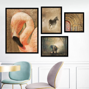 Abstract Art framed Wall Poster for Room Decoration - Wall Decor ...