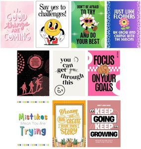 Motivational Posters | Cartoon/Emoji Background | Inspiration Poster ...