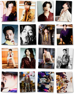 BTS Photocards Pack Of 16 (14 Individual & 2 Group) | BTS All Member ...