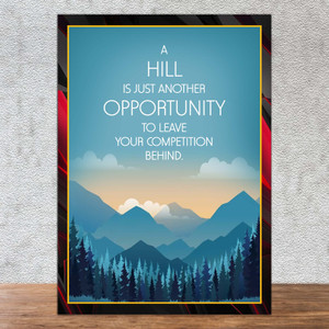 Poster Inspirational Motivational Quotes Opportunity sl-4686 (Wall ...