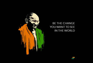 Poster Mahatma Gandhi sl12059 (Wall Poster, 13x19 Inches, Multicolor ...