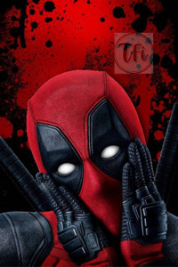 Superhero Deadpool Posters, Unframed, With Double Sided Tape Paper Print - Decorative posters in ...