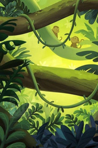 Jungle Theme Poster | Jungle Posters for Room | Unframed | With Self ...