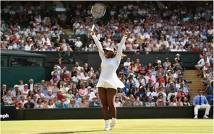 Serena Williams Tennis Player Wall Poster For Room Paper Print (12 inch ...