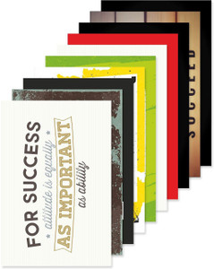 Quote and Motivational Poster Set of 10 (Size 45 x 30 cm )d84 Paper ...