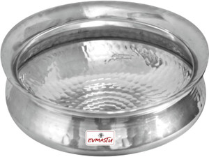 EVMASTU Biryani Handi Medium Size Lagan,Mutton Chicken Cooking Serving Pot,Heavy Kadhai Handi 2. ...