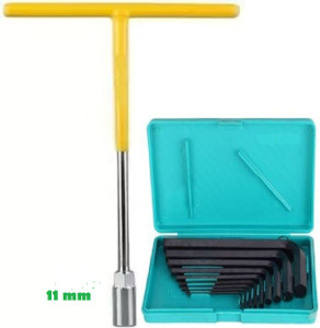 Airfit T Spanner 11mm Spanners Allen Key Set (Pack of 10) Hand Tool Kit Price in India - Buy ...