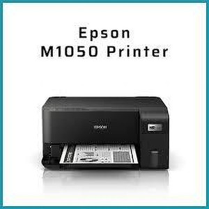 Epson Eco Tank M1050 InkTank Printer Single Function WiFi Monochrome Inkjet Printer Single ...