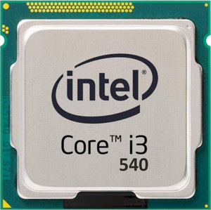 Intel Core i3-540 3.06 GHz LGA 1156 Socket 2 Cores 4 Threads 4 MB Smart Cache Desktop Processor ...