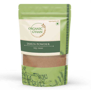 ORGANIC GYAAN Organic Jamun Seed Powder Price In India Buy ORGANIC GYAAN Organic Jamun Seed
