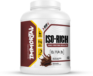 immortal ISO-RICH Isolate Protein Chocolate Whey Protein Price in India - Buy immortal ISO-RICH ...