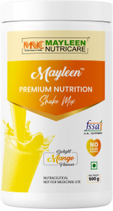 Mayleen Premium Nutrition Shake Mix Delight Mango Flavour 500g Protein Blends Price in India ...