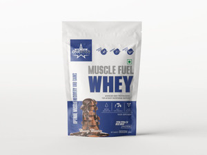 Onestar Muscle fuel whey creamy chocolate Flavor 900g (2Lbs) Whey Protein Price in India - Buy ...