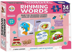 A&G Store Rhyming Words Puzzle Games / Toys For Kids Learning ...