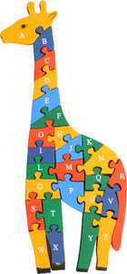 Clayoplay Giraffe Alphabets & Number Puzzle - Giraffe Alphabets ...