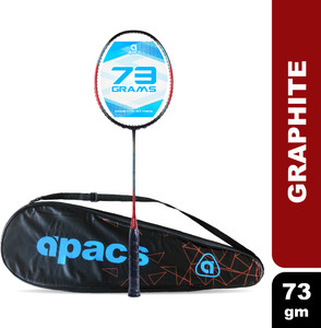 apacs Counter Attack (73G, 35LBS) Red, Black Unstrung Badminton Racquet - Buy apacs Counter ...