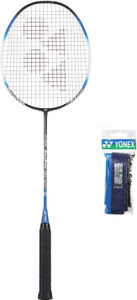 YONEX Muscle Power 22 Light With Acetec Badminton Grip (Color on Availability) Black, Orange ...