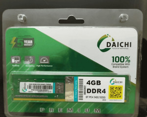 DAICHI Ram DDR4 4 GB (Dual Channel) PC storage (4 GB DDR4 Desktop) - DAICHI : Flipkart.com