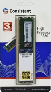 Consistent DDR2800MHz DDR2 2 GB (Dual Channel) PC (2GB DDR2 PC2-800) - Consistent : Flipkart.com