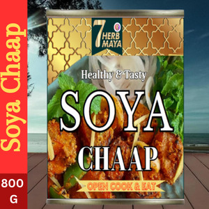 7Herbmaya Soya Chaap for Every Indian Kitchen | Veg Soya Chaap 799 g Price in India - Buy ...
