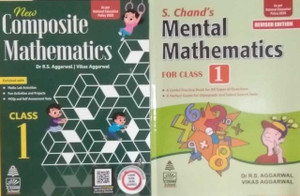 S.chand New Composite Mathematics & Mental Mathematics For Class 1 ( Combo Set Of 2 Books): Buy ...