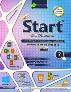 Let's Start With Windows 10 For ICSE Class - 7: Buy Let's Start With Windows 10 For ICSE Class ...