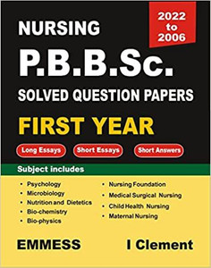 Nursing P.B.B.Sc. Solved Question Paper (First Year): Buy Nursing P.B.B.Sc. Solved Question ...