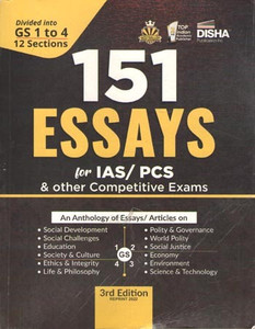 Disha 151 Essays For Ias/ Pcs & Other Competitive Exams [3rd Edition]: Buy Disha 151 Essays For ...