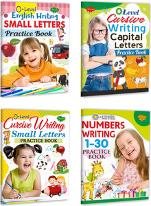 Set Of 4 Pre School Learning Books, O-Level : English Writing Small ...