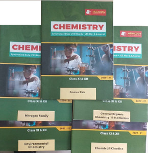 Megacosm Fiitjee CHEMISTRY (Part B) Course Material - Class XI-XII - IIT Preparation. - Set Of ...